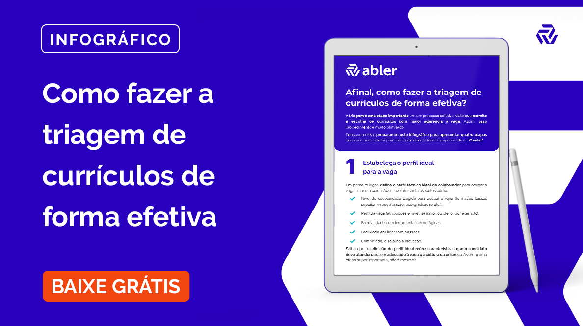 Saiba como fazer a triagem de currículos | abler
